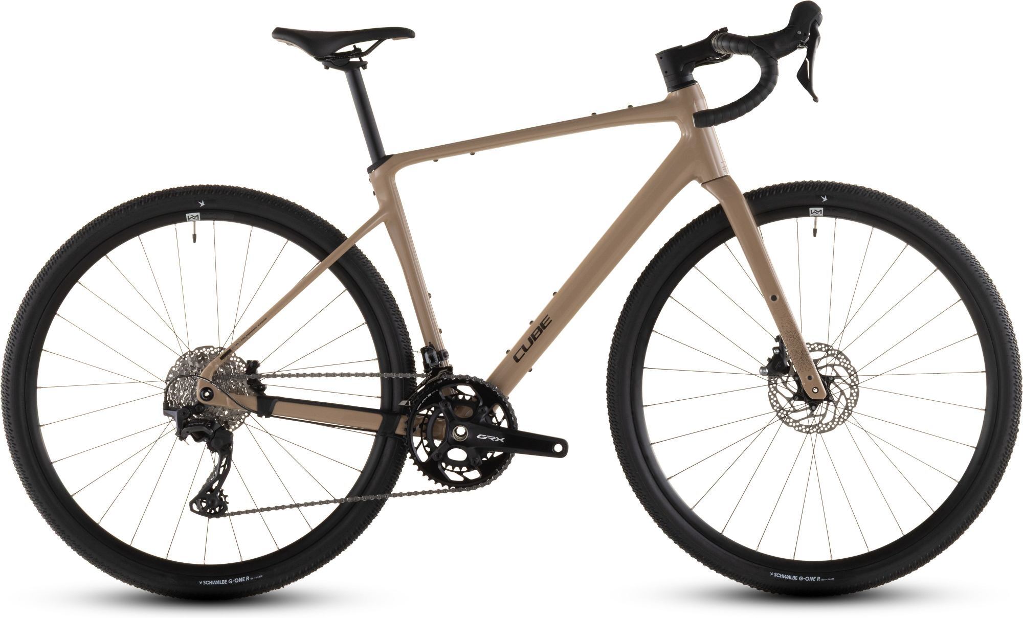 CUBE NUROAD RACE CAPPUCCINO/BLACK | Philip Lang Cycles
